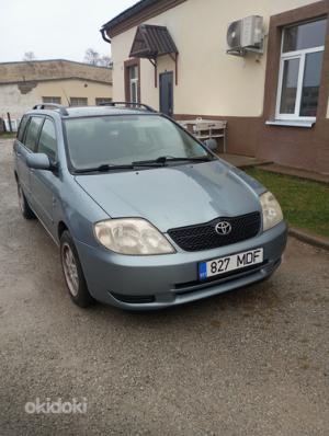 Pelēks Toyota Corolla 2002 Kunda, ar dzinēja tilpumu 1.60 L un nobraukumu 0 tūkst. km par 100 €, foto  vietnē AUTOMOTO.COM.LV