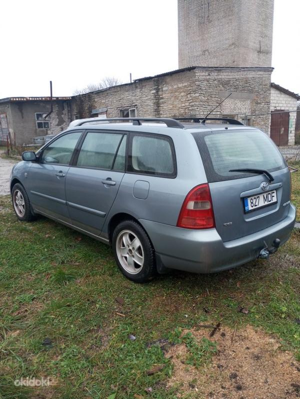 Pelēks Toyota Corolla 2002 Kunda, ar dzinēja tilpumu 1.60 L un nobraukumu 0 tūkst. km par 100 €, foto 6 vietnē AUTOMOTO.COM.LV