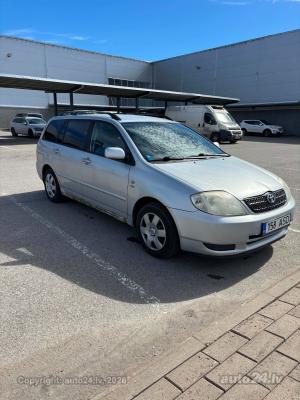 Grey Toyota Corolla 2003 in Tallinn, with an engine capacity of 1.40 L and mileage of 340 thousand km for 1000 €, photo  on AUTOMOTO.COM.LV