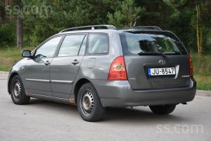 Grey Toyota Corolla 2004 in Riga, with an engine capacity of 1.40 L and mileage of 405 thousand km for 600 €, photo 6 on AUTOMOTO.COM.LV