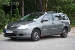 Grey Toyota Corolla 2004 in Riga, with an engine capacity of 1.40 L and mileage of 405 thousand km for 600 €, photo 8 on AUTOMOTO.COM.LV