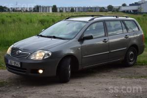 Grey Toyota Corolla 2004 in Riga, with an engine capacity of 1.40 L and mileage of 405 thousand km for 600 €, photo 16 on AUTOMOTO.COM.LV