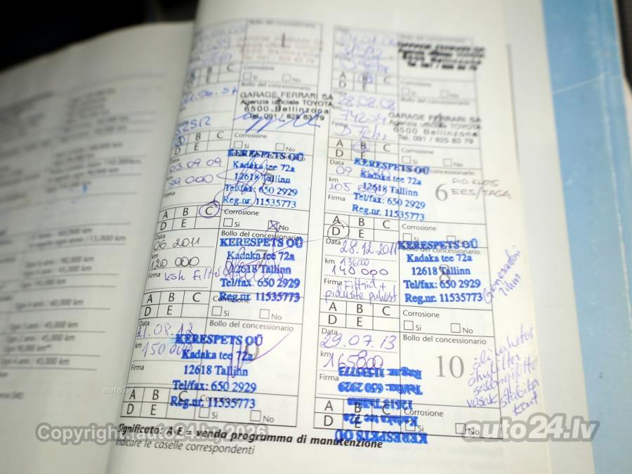Серый Тойота Королла 2004 в Таллин, объемом двигателя 1.60 л и пробегом 344 тыс. км за 2199 €, фото 10 на AUTOMOTO.COM.LV