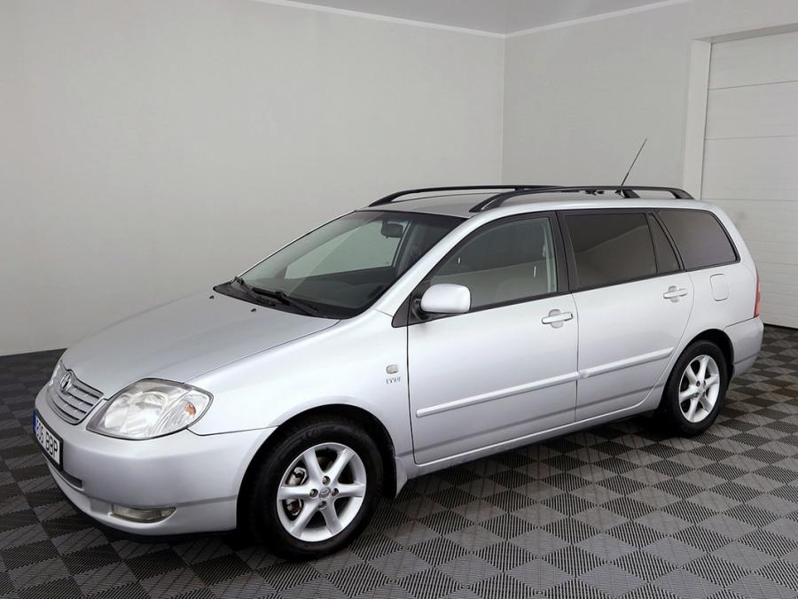 Pelēks Toyota Corolla 2004 Tallina, ar dzinēja tilpumu 1.60 L un nobraukumu 344 tūkst. km par 1996 €, foto 12 vietnē AUTOMOTO.COM.LV