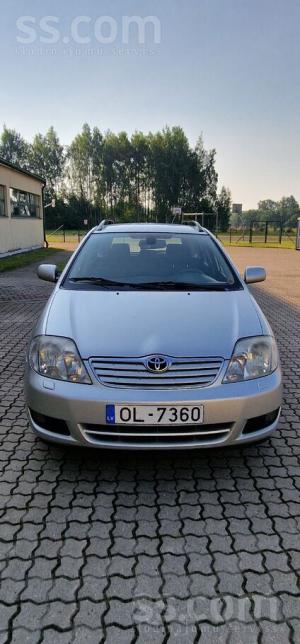 Grey Toyota Corolla 2006 in Riga, with an engine capacity of 1.40 L and mileage of 380 thousand km for 1600 €, photo 9 on AUTOMOTO.COM.LV