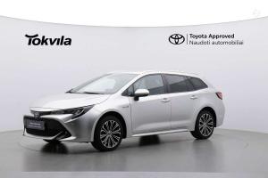 Grey Toyota Corolla 2019 in Vilnius, with an engine capacity of 1.80 L and mileage of 149 thousand km for 17900 €, photo  on AUTOMOTO.COM.LV