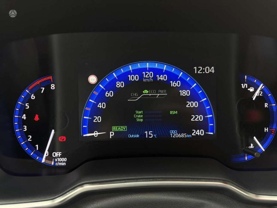 Pelēks Toyota Corolla 2019 Viļņa, ar dzinēja tilpumu 1.99 L un nobraukumu 121 tūkst. km par 16800 €, foto 28 vietnē AUTOMOTO.COM.LV