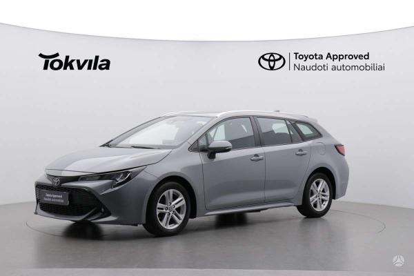 Grey Toyota Corolla 2020 in Vilnius, with an engine capacity of 1.20 L and mileage of 115 thousand km for 14900 €, photo 1 on AUTOMOTO.COM.LV