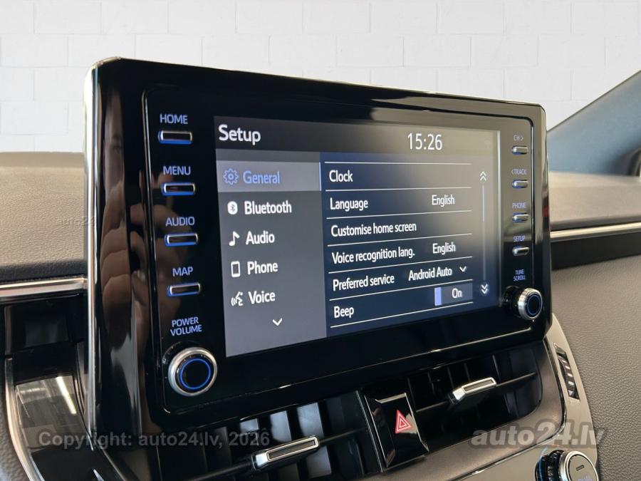 Pelēks Toyota Corolla 2020 Pērnava, ar dzinēja tilpumu 1.20 L un nobraukumu 85 tūkst. km par 14700 €, foto 16 vietnē AUTOMOTO.COM.LV