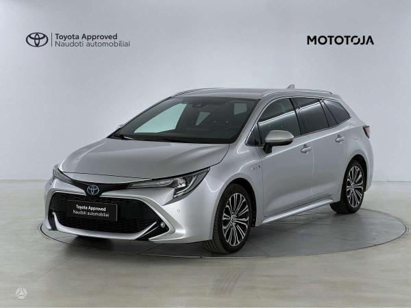 Grey Toyota Corolla 2020 in Vilnius, with an engine capacity of 1.80 L and mileage of 96 thousand km for 20900 €, photo 1 on AUTOMOTO.COM.LV