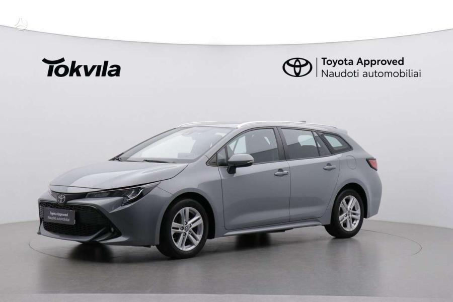 Pelēks Toyota Corolla 2020 Viļņa, ar dzinēja tilpumu 1.20 L un nobraukumu 115 tūkst. km par 14900 €, foto 1 vietnē AUTOMOTO.COM.LV