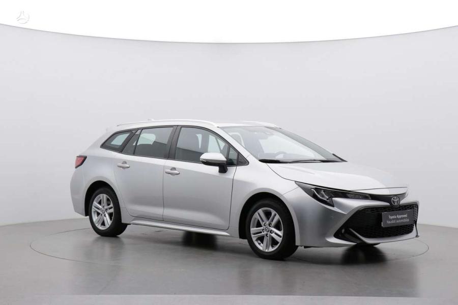 Grey Toyota Corolla 2021 in Vilnius, with an engine capacity of 1.20 L and mileage of 26 thousand km for 16900 €, photo 19 on AUTOMOTO.COM.LV
