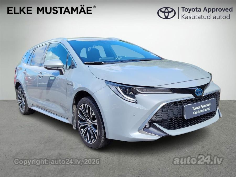 Grey Toyota Corolla 2021 in Tallinn, with an engine capacity of 1.99 L and mileage of 114 thousand km for 20995 €, photo 19 on AUTOMOTO.COM.LV