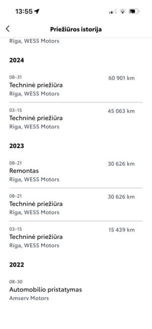Серый Тойота Королла 2022 в Авиженяй, объемом двигателя 1.20 л и пробегом 101 тыс. км за 15950 €, фото 29 на AUTOMOTO.COM.LV
