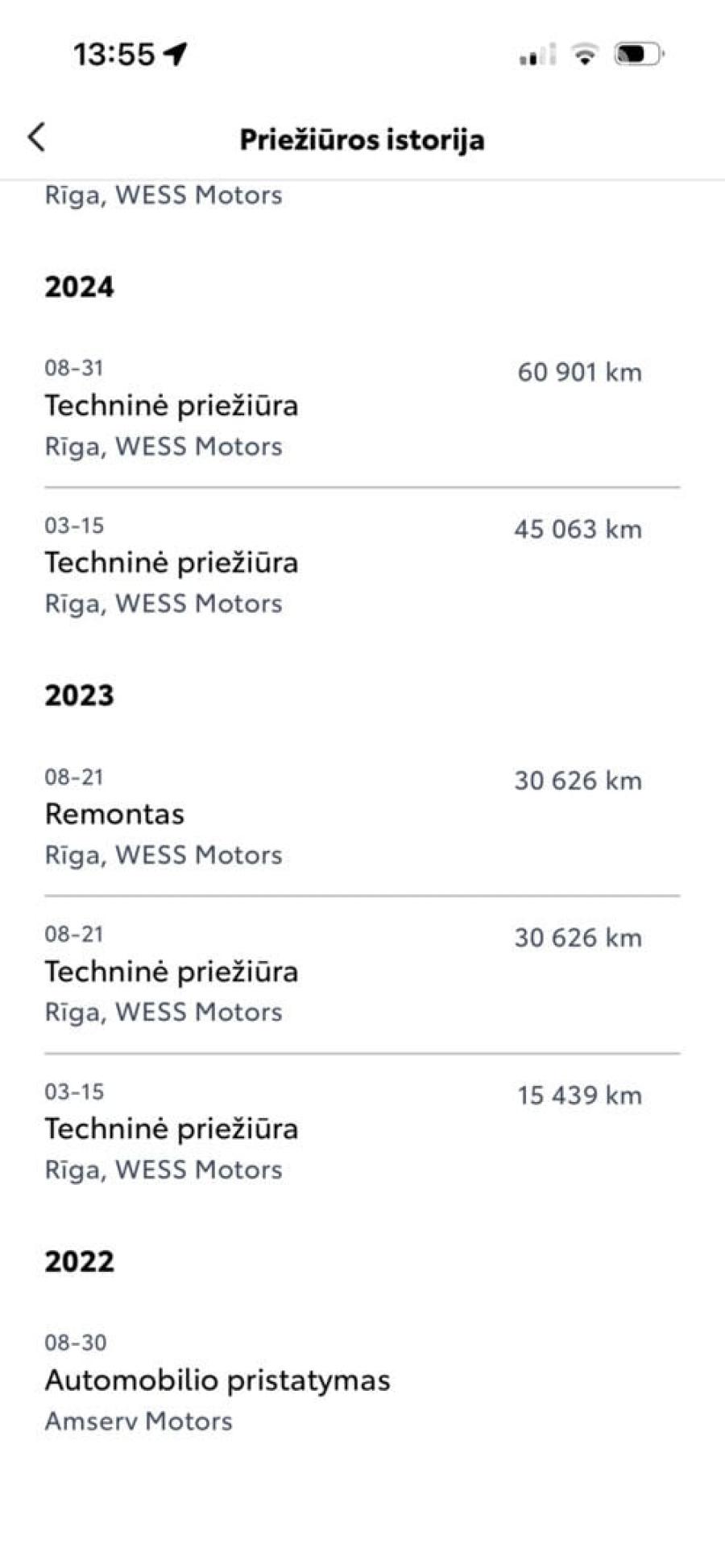 Серый Тойота Королла 2022 в Авиженяй, объемом двигателя 1.20 л и пробегом 101 тыс. км за 15950 €, фото 29 на AUTOMOTO.COM.LV