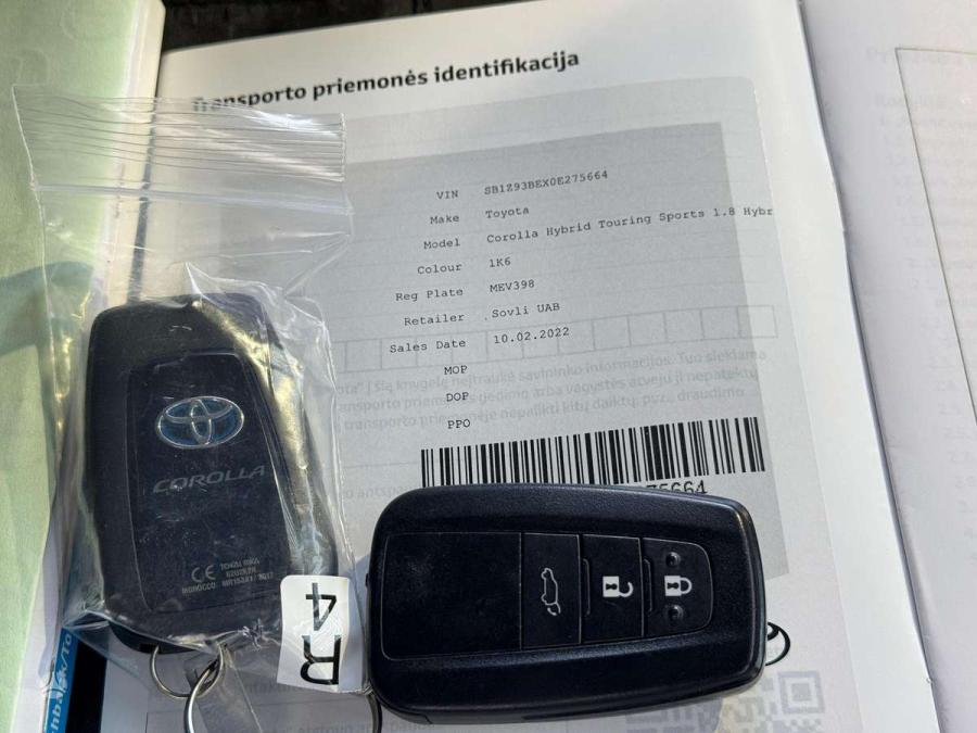 Pelēks Toyota Corolla 2022 Šauļi, ar dzinēja tilpumu 1.80 L un nobraukumu 96 tūkst. km par 23900 €, foto 25 vietnē AUTOMOTO.COM.LV