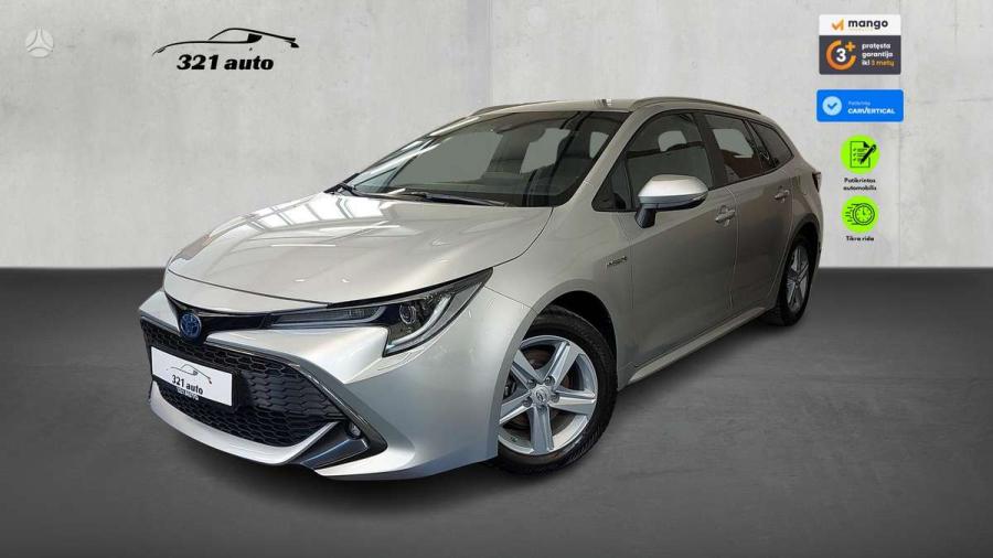 Pelēks Toyota Corolla 2022 Kauņa, ar dzinēja tilpumu 1.80 L un nobraukumu 91 tūkst. km par 18750 €, foto 1 vietnē AUTOMOTO.COM.LV