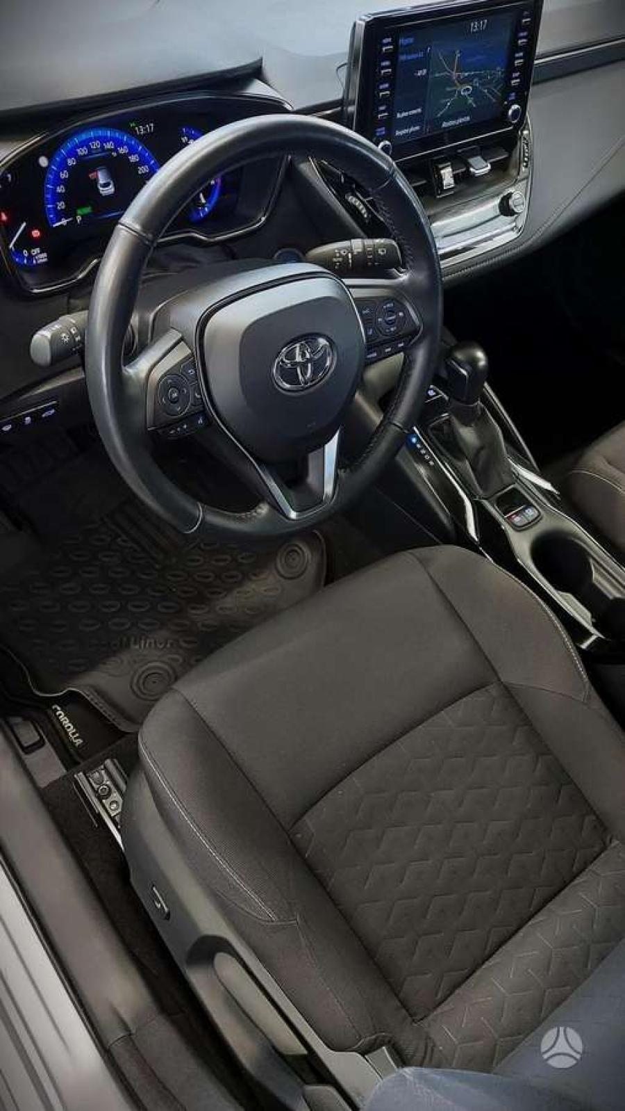 Pelēks Toyota Corolla 2022 Kauņa, ar dzinēja tilpumu 1.80 L un nobraukumu 91 tūkst. km par 18750 €, foto 10 vietnē AUTOMOTO.COM.LV