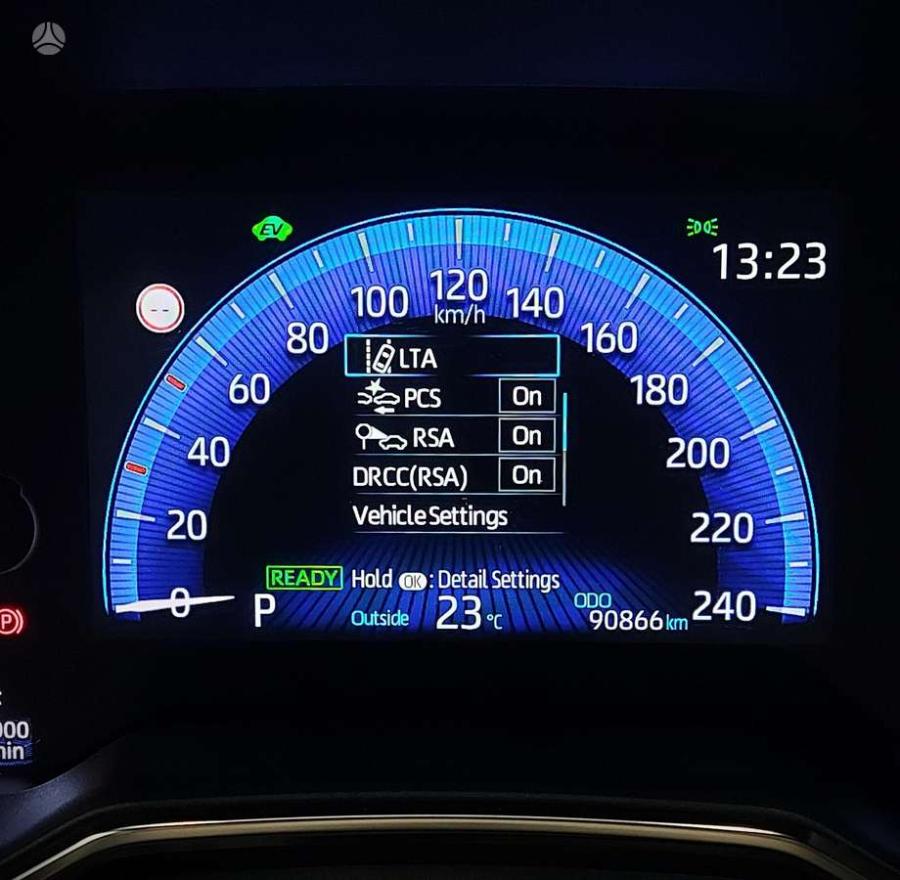 Pelēks Toyota Corolla 2022 Kauņa, ar dzinēja tilpumu 1.80 L un nobraukumu 91 tūkst. km par 18750 €, foto 16 vietnē AUTOMOTO.COM.LV