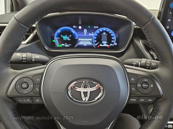 Grey Toyota Corolla 2023 in Rakvere, with an engine capacity of 1.80 L and mileage of 15 thousand km for 28790 €, photo 11 on AUTOMOTO.COM.LV