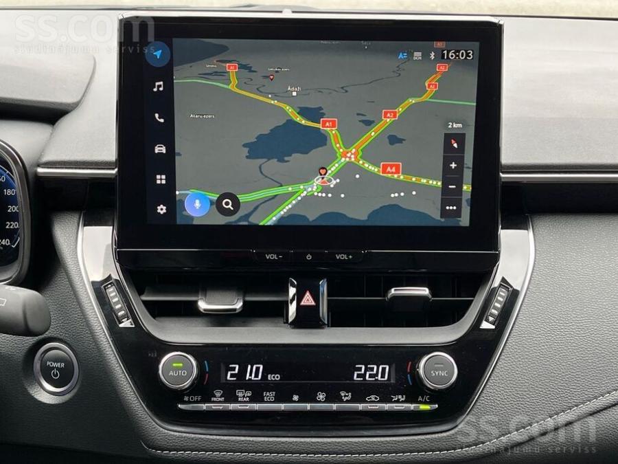 Pelēks Toyota Corolla 2023 Rīga, ar dzinēja tilpumu 1.80 L un nobraukumu 10 tūkst. km par 26990 €, foto 15 vietnē AUTOMOTO.COM.LV