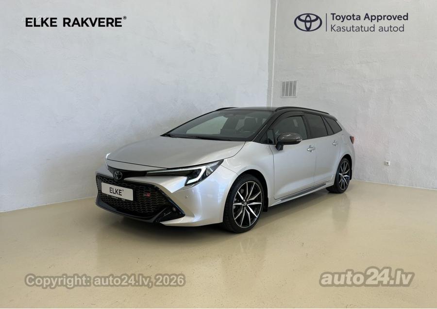 Grey Toyota Corolla 2024 in Rakvere, with an engine capacity of 1.99 L and mileage of 22 thousand km for 30990 €, photo 1 on AUTOMOTO.COM.LV