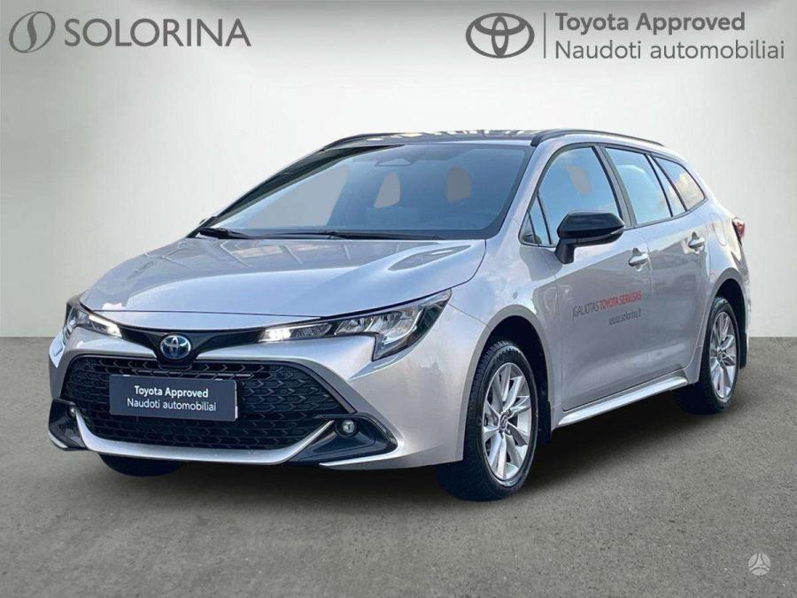 Pelēks Toyota Corolla 2025 Klaipėda, ar dzinēja tilpumu 1.80 L un nobraukumu 12 tūkst. km par 27900 €, foto 1 vietnē AUTOMOTO.COM.LV