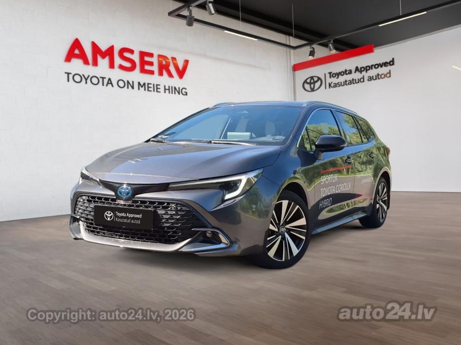 Pelēks Toyota Corolla 2026 Tallina, ar dzinēja tilpumu 2.00 L un nobraukumu 6 tūkst. km par 31990 €, foto 1 vietnē AUTOMOTO.COM.LV