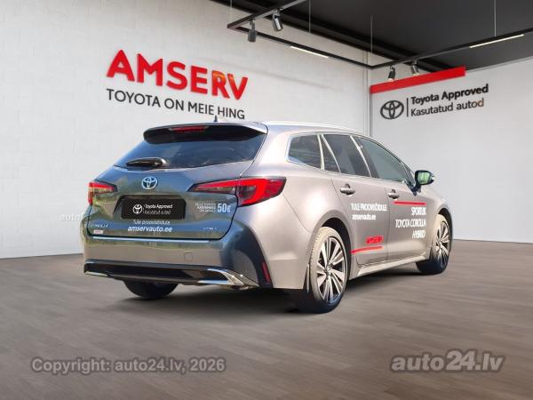 Pelēks Toyota Corolla 2026 Tallina, ar dzinēja tilpumu 2.00 L un nobraukumu 6 tūkst. km par 31990 €, foto 2 vietnē AUTOMOTO.COM.LV