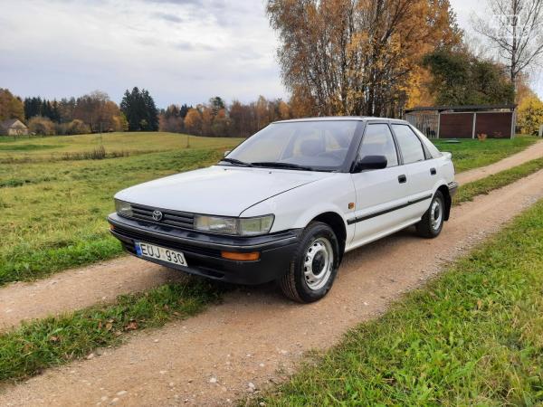 Toyota Corolla 1991 Utena, ar dzinēja tilpumu 1.30 L un nobraukumu 119 tūkst. km par 3500 €, foto 8 vietnē AUTOMOTO.COM.LV
