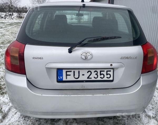 Toyota Corolla 2002 Limbaži, ar dzinēja tilpumu 1.40 L un nobraukumu 448 tūkst. km par 1460 €, foto 5 vietnē AUTOMOTO.COM.LV