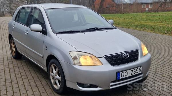 Toyota Corolla 2002 in Riga, with an engine capacity of 1.60 L and mileage of 0 thousand km for 1270 €, photo 3 on AUTOMOTO.COM.LV