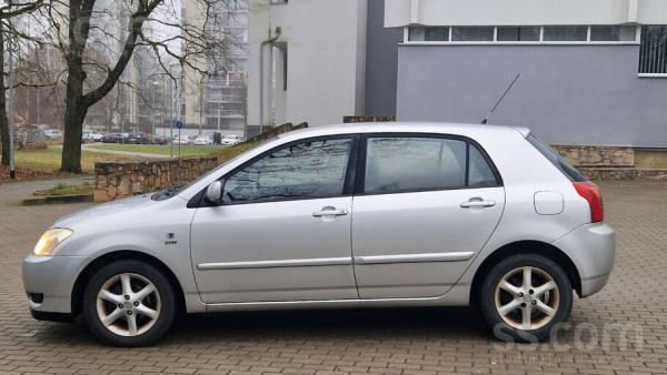 Toyota Corolla 2002 in Riga, with an engine capacity of 1.60 L and mileage of 0 thousand km for 1270 €, photo 4 on AUTOMOTO.COM.LV