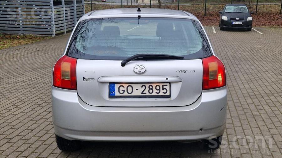 Toyota Corolla 2002 Rīga, ar dzinēja tilpumu 1.60 L un nobraukumu 0 tūkst. km par 1270 €, foto 5 vietnē AUTOMOTO.COM.LV