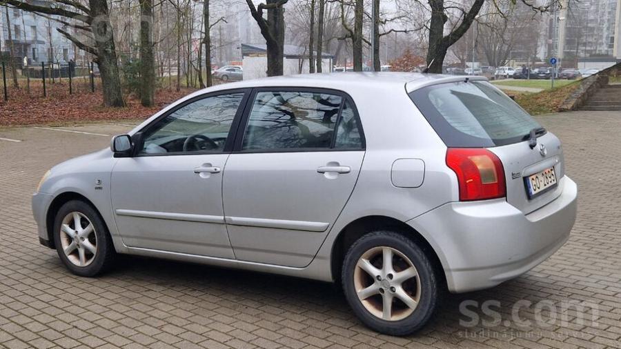 Toyota Corolla 2002 Rīga, ar dzinēja tilpumu 1.60 L un nobraukumu 0 tūkst. km par 1270 €, foto 9 vietnē AUTOMOTO.COM.LV