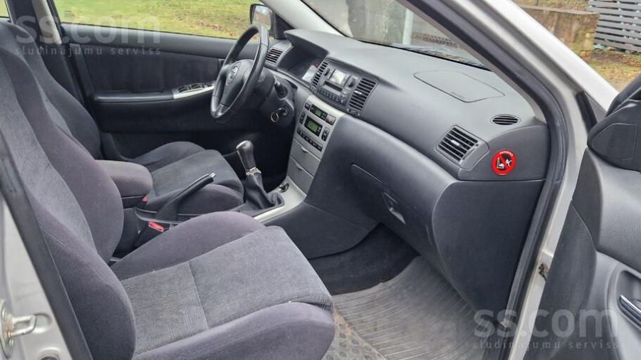 Toyota Corolla 2002 Rīga, ar dzinēja tilpumu 1.60 L un nobraukumu 0 tūkst. km par 1270 €, foto 26 vietnē AUTOMOTO.COM.LV