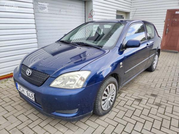 Toyota Corolla 2002 Bliūdžiai, ar dzinēja tilpumu 2.00 L un nobraukumu 214 tūkst. km par 1230 €, foto 1 vietnē AUTOMOTO.COM.LV