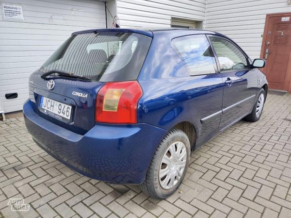 Toyota Corolla 2002 Bliūdžiai, ar dzinēja tilpumu 2.00 L un nobraukumu 214 tūkst. km par 1230 €, foto 10 vietnē AUTOMOTO.COM.LV
