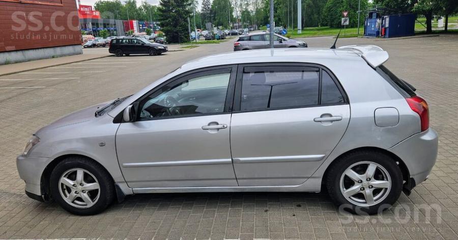 Toyota Corolla 2003 in Riga, with an engine capacity of 1.40 L and mileage of 508 thousand km for 850 €, photo 5 on AUTOMOTO.COM.LV