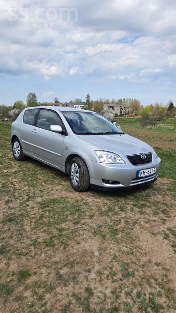 Toyota Corolla 2003 Dobele, ar dzinēja tilpumu 2.00 L un nobraukumu 343 tūkst. km par 1450 €, foto 1 vietnē AUTOMOTO.COM.LV
