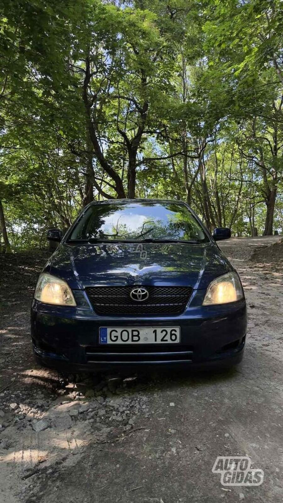Toyota Corolla 2003 Kauņa, ar dzinēja tilpumu 2.00 L un nobraukumu 339 tūkst. km par 950 €, foto 5 vietnē AUTOMOTO.COM.LV