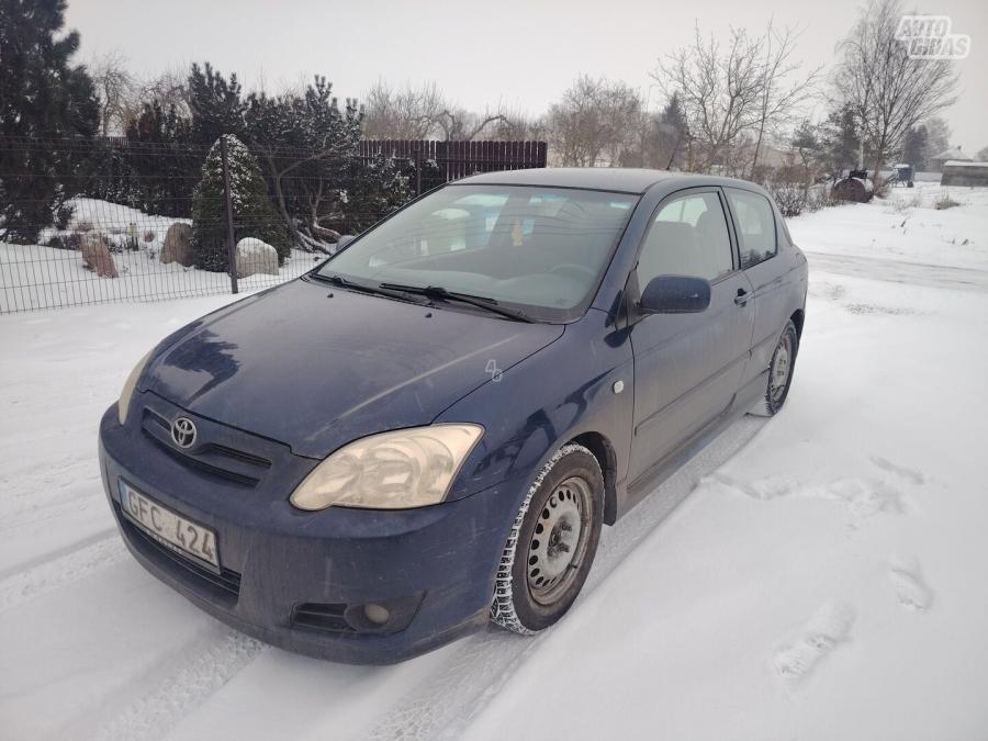 Toyota Corolla 2004 in Marijampole, with an engine capacity of 1.60 L and mileage of 465 thousand km for 500 €, photo 1 on AUTOMOTO.COM.LV