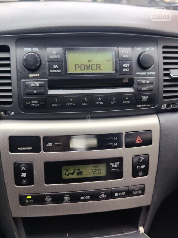Тойота Королла 2004 в Вильнюс, объемом двигателя 2.00 л и пробегом 299 тыс. км за 1450 €, фото 9 на AUTOMOTO.COM.LV
