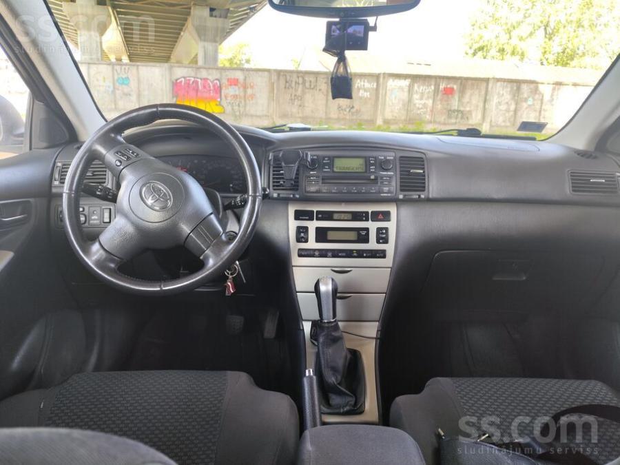 Toyota Corolla 2005 Daugavpils, ar dzinēja tilpumu 2.00 L un nobraukumu 267 tūkst. km par 1999 €, foto 6 vietnē AUTOMOTO.COM.LV