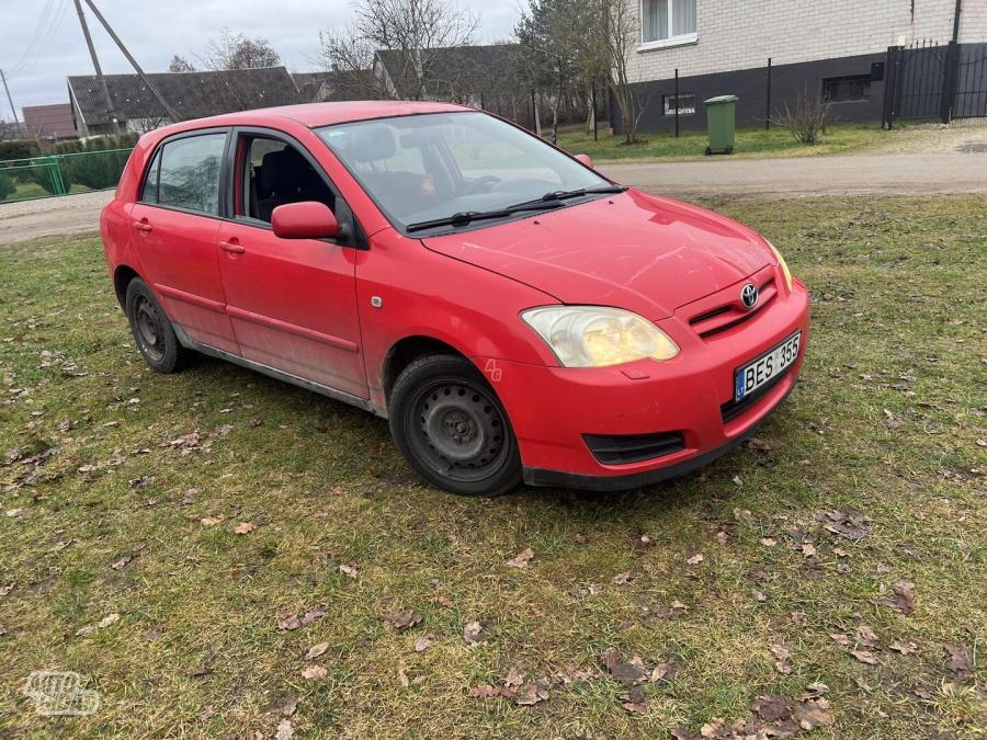 Toyota Corolla 2005 Kauņa, ar dzinēja tilpumu 1.40 L un nobraukumu 271 tūkst. km par 1050 €, foto 3 vietnē AUTOMOTO.COM.LV