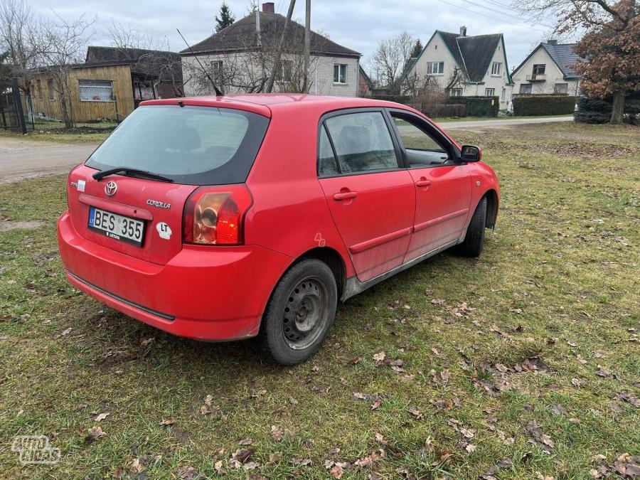 Toyota Corolla 2005 Kauņa, ar dzinēja tilpumu 1.40 L un nobraukumu 271 tūkst. km par 1050 €, foto 4 vietnē AUTOMOTO.COM.LV