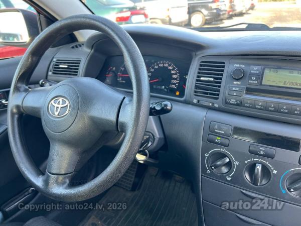 Toyota Corolla 2005 in Paide, with an engine capacity of 1.60 L and mileage of 261 thousand km for 1250 €, photo 11 on AUTOMOTO.COM.LV