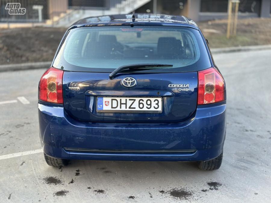 Toyota Corolla 2005 in Vilnius, with an engine capacity of 1.40 L and mileage of 316 thousand km for 2000 €, photo 7 on AUTOMOTO.COM.LV