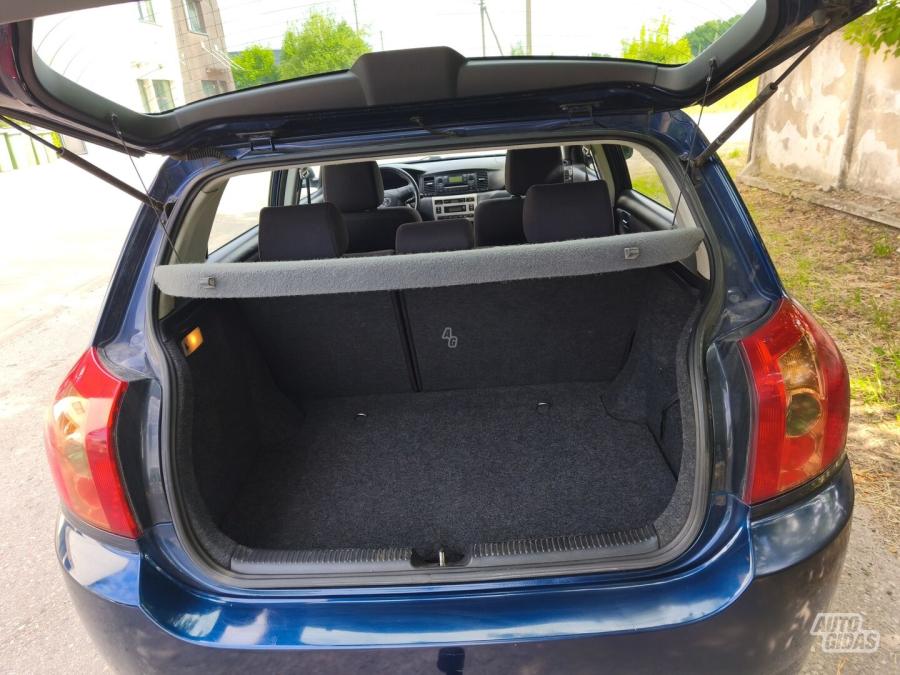 Toyota Corolla 2005 Kauņa, ar dzinēja tilpumu 1.40 L un nobraukumu 219 tūkst. km par 1400 €, foto 19 vietnē AUTOMOTO.COM.LV