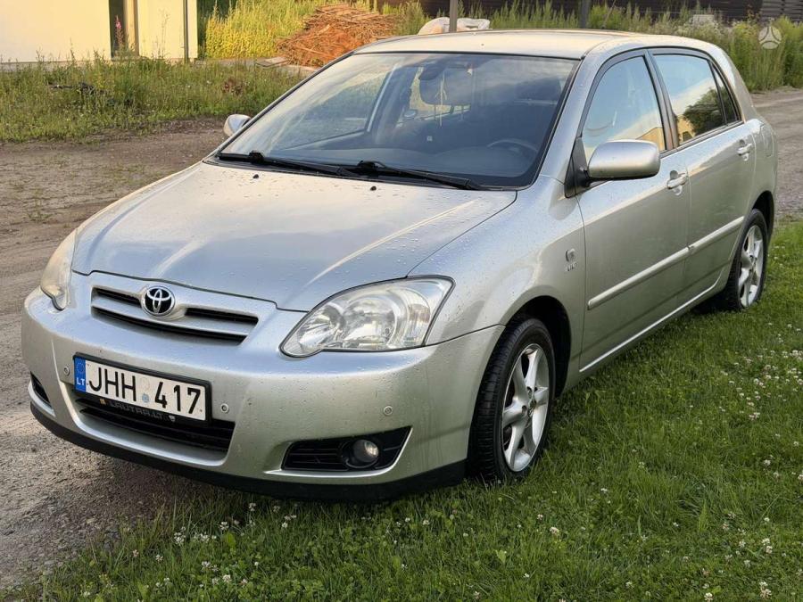 Toyota Corolla 2005 in Utena, with an engine capacity of 1.40 L and mileage of 169 thousand km for 2850 €, photo 5 on AUTOMOTO.COM.LV